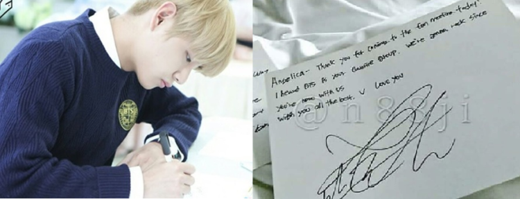 Find Out BTS Handwriting and Reveal Their Personality - KPopPost