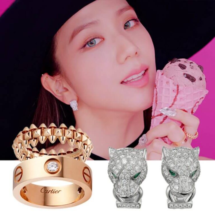 High-End Jewelry Pieces BLACKPINK Girls Wear in Ice Cream MV