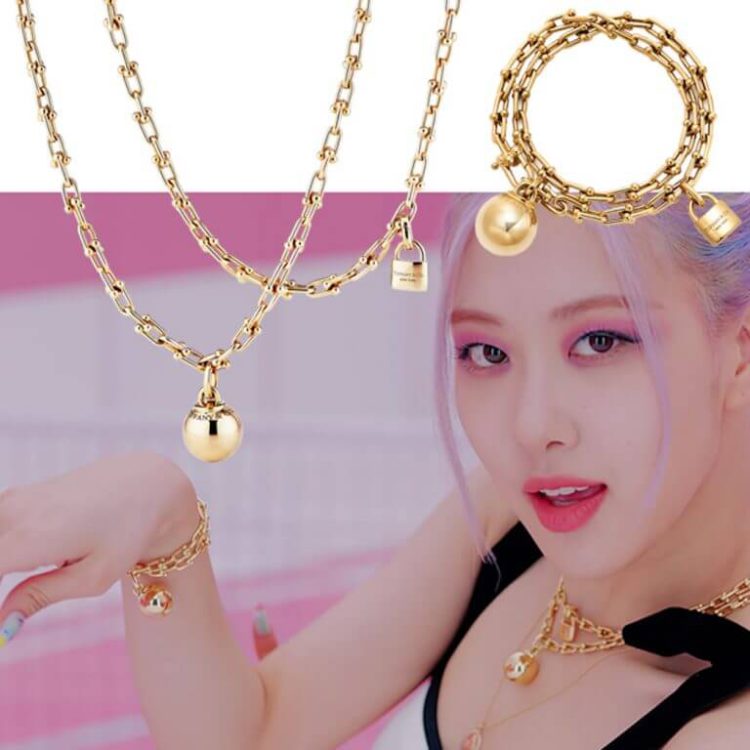 High-End Jewelry Pieces BLACKPINK Girls Wear in Ice Cream MV