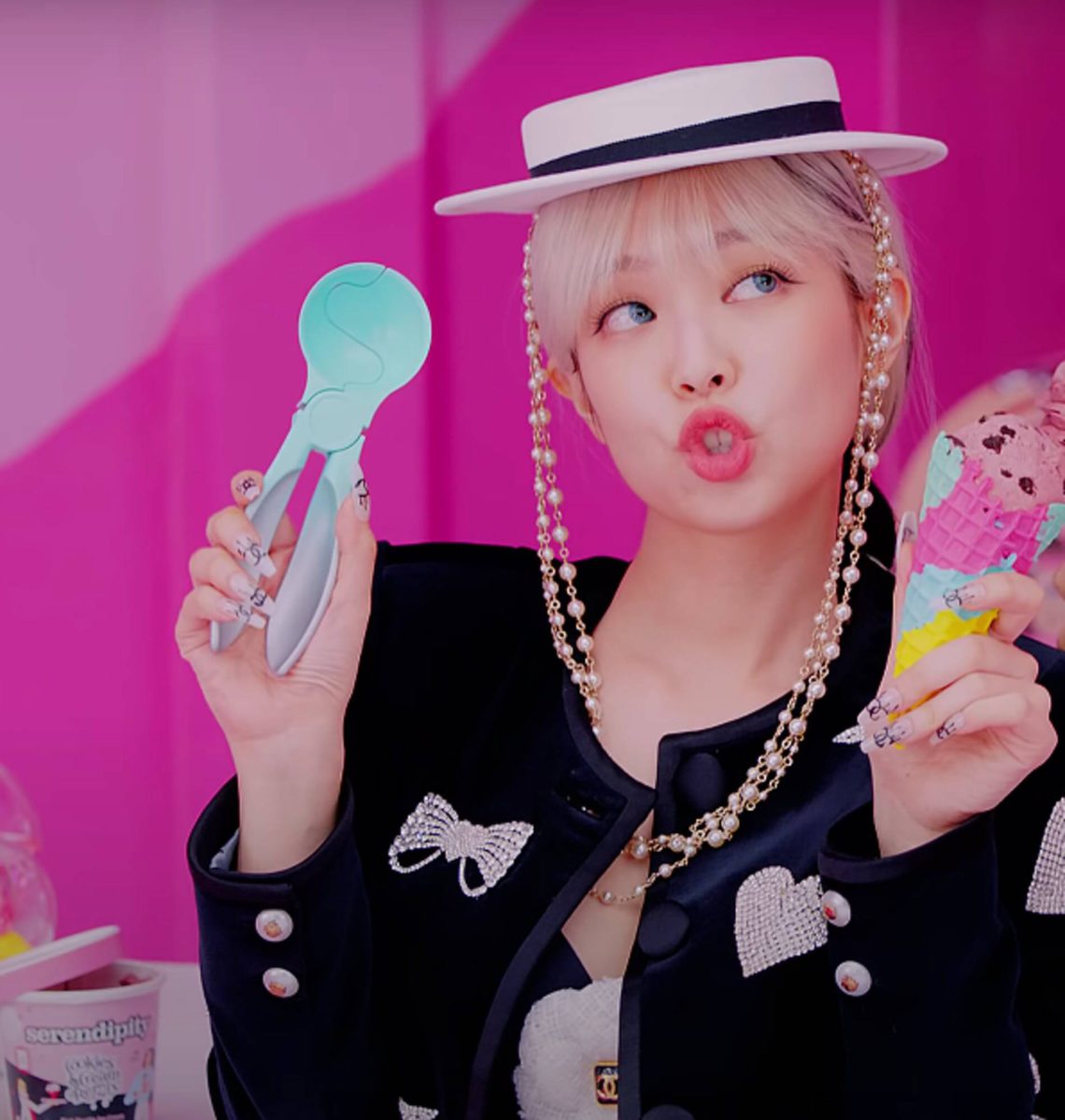 High-End Jewelry Pieces BLACKPINK Girls Wear in Ice Cream MV