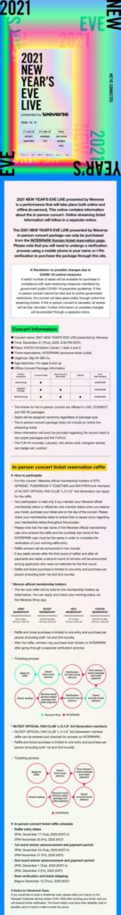 Big Hit’s Final Lineup for New Year’s Eve Live Concert - KpopPost