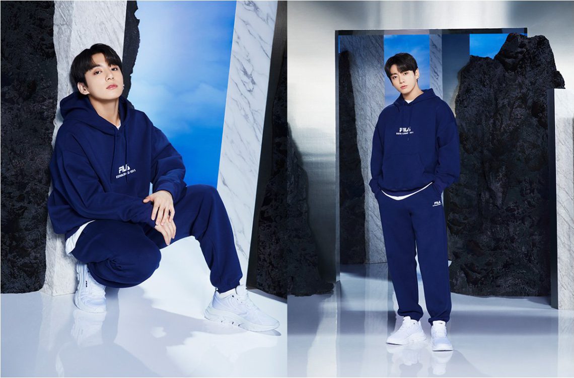 BTS Proves that Music and Sports Make Spectacular Blend in 2021 FILA ...