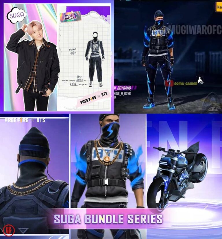 All About BTS x Free Fire COMPLETE Collaboration Event Schedule ...