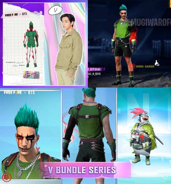 All About BTS x Free Fire COMPLETE Collaboration Event Schedule ...