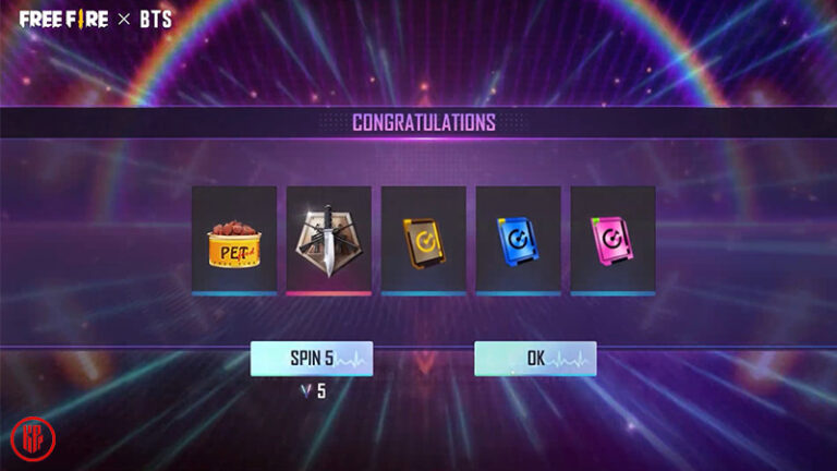 All About BTS x Free Fire COMPLETE Collaboration Event Schedule ...