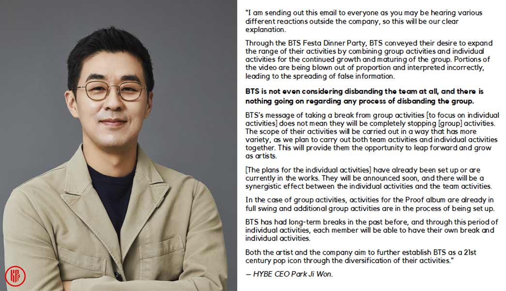 BTS is NOT Breaking Up / Disbanding: A COMPLETE Explanation from RM ...