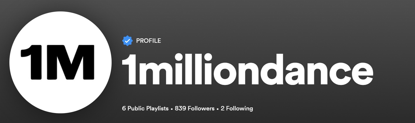 1MILLION DANCE Launches Official Spotify Account with Special Playlists ...