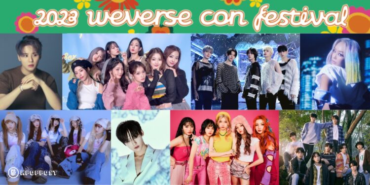 2023 WEVERSE CON: FINAL Lineup of Performing Artists + Ticket Purchasing Details - KPOPPOST