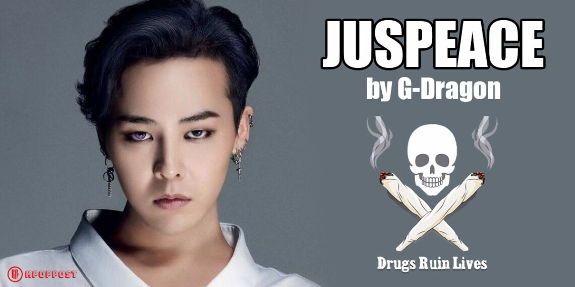 All About JUSPEACE: Drug Eradication Foundation by BIGBANG G-Dragon ...