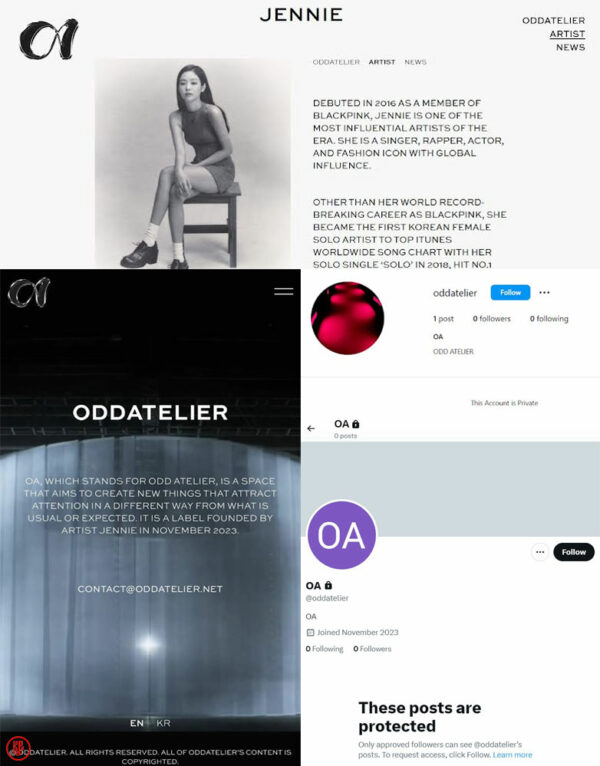 ODDATELIER: Unleashing BLACKPINK Jennie Kim Visionary Entrepreneurial Spirit! - KPOPPOST