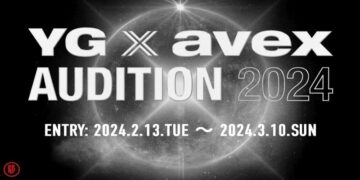 YG Entertainment and Japanese Agency avex Team Up for Global Audition 2024 - KPOPPOST