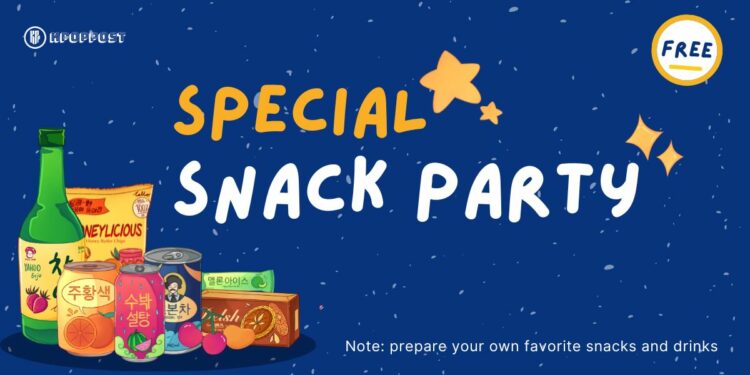 Join Our Fun-Filled “Snack Party” from Your Cozy Room – Special Guests ...