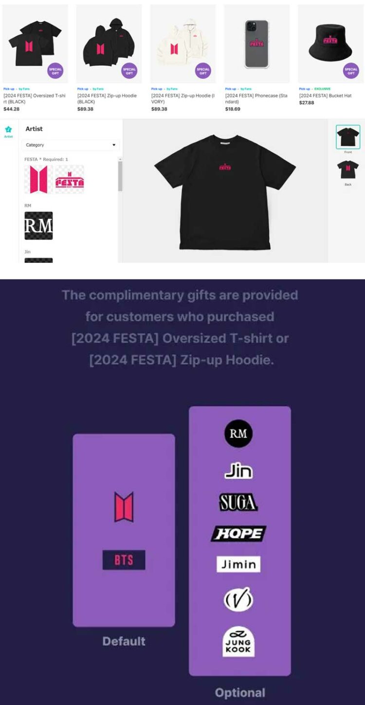 FURIOUS Fans: Official Merch of BTS Anniversary FESTA 2024 Under Fire ...
