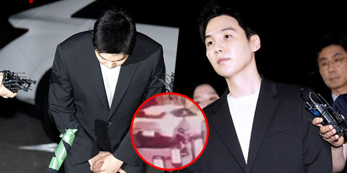 BTS Suga Bows in Apology at the Police Station + MORE Alleged CCTV ...