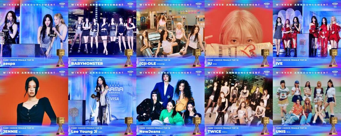 Complete List of Winners at the 2024 MAMA Awards - KPOPPOST