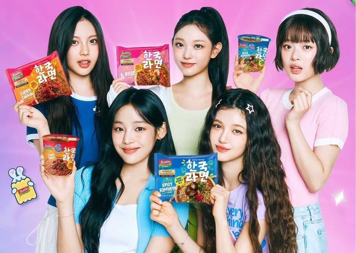 NewJeans Collab with Indomie Faces “Korean Ramyeon” Controversy – Is It HYBE Again? - KPOPPOST