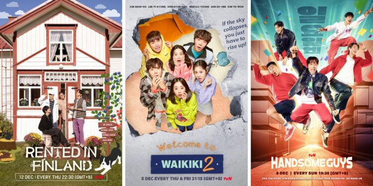 Exciting New Programs on tvN Asia for A Festive December! - KPOPPOST
