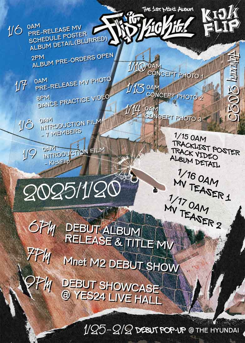 KickFlip FULL Profile: All You Need to Know About JYP New Kpop Boy ...