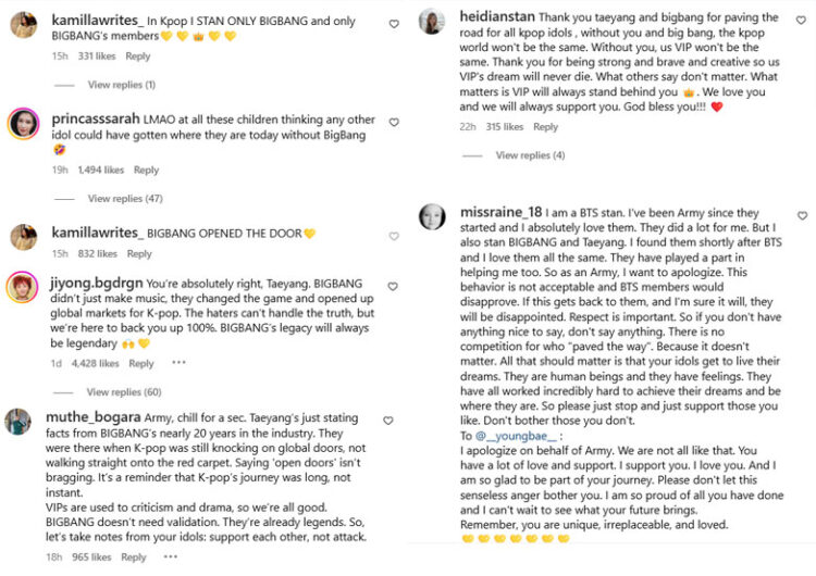 What REALLY Happened to BIGBANG Taeyang VS BTS ARMY Controversy? - KPOPPOST