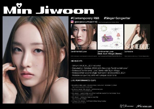 Min Jiwoon Released 3rd Single "If You Were The Rain (feat Crush)" - KPOPPOST