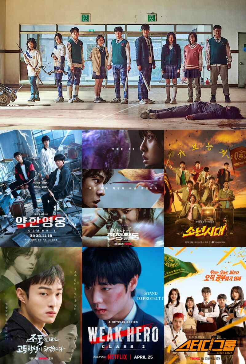 7 Thrilling School Action Korean Dramas to Binge-Watch Right Now - KPOPPOST