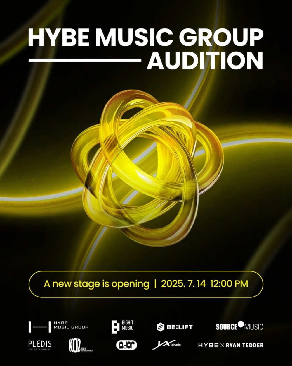 COMPLETE GUIDE: HYBE Music Group Audition 2025 — One Chance, Eight Labels, Infinite ...